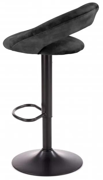 Barová židle- H102- Černá