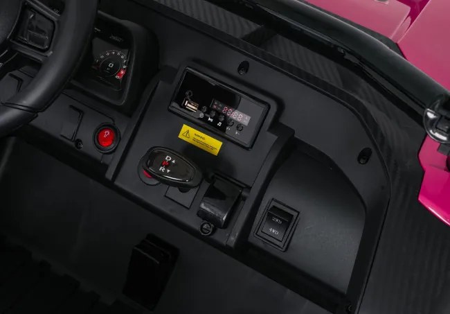 Elektrické autíčko RACING Road 2000 růžové