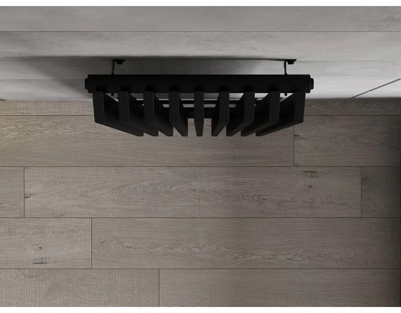 Mexen Aurora, topné těleso 1800x450 mm, 1347 W, černá, W212-1800-450-00-70