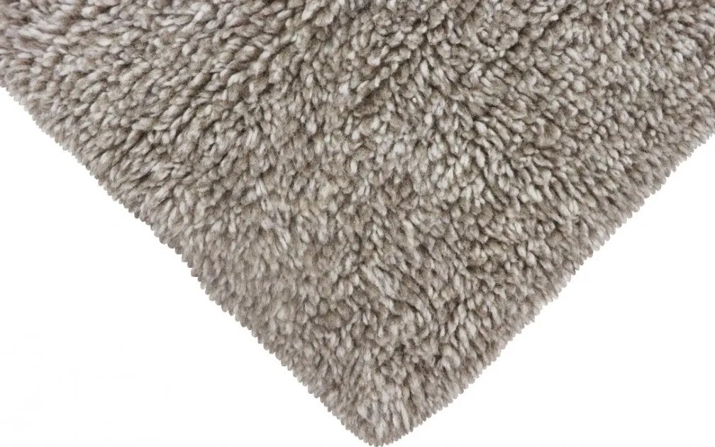 Lorena Canals, AKCE: 170x240 cm Vlněný koberec Tundra - Blended Sheep Grey, šedá, dětský pokoj