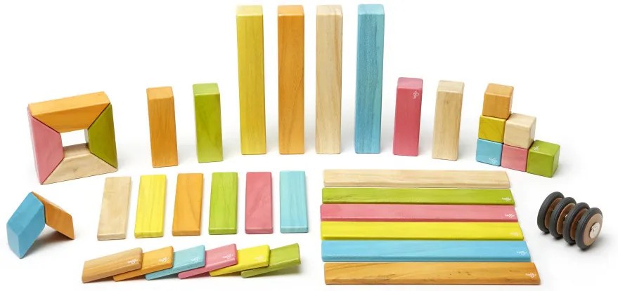 Magnetická stavebnice TEGU Tints - 42 dílů