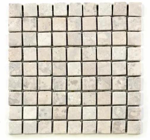 Divero Garth 27454 Mramorová mozaika - krémová - 1x síťka 30x30x0,8 cm