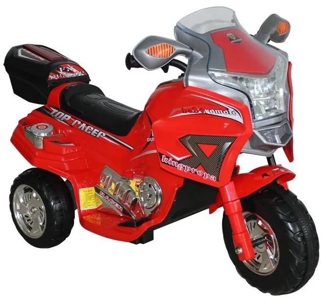 BABY MIX Dětská elektrická motorka Baby Mix RACER červená