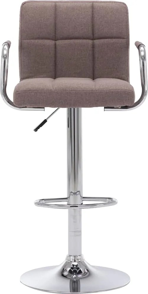 Barová židle taupe textil 283418