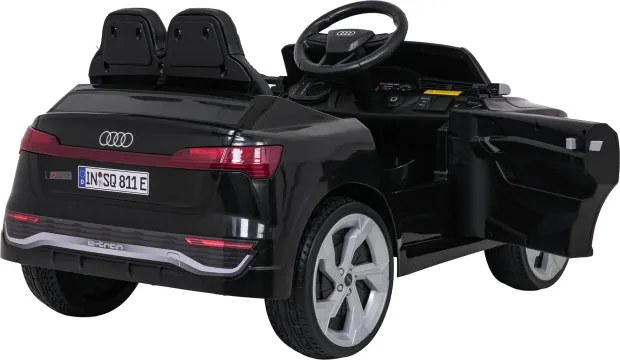 Elektrické autíčko Audi SQ8 černé / šedé
