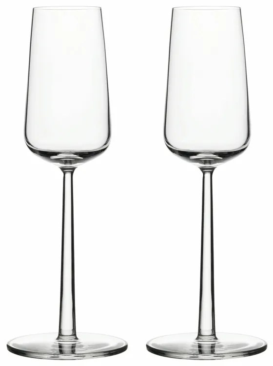 Sklenice na šampaňské Essence 0,21l, 2ks