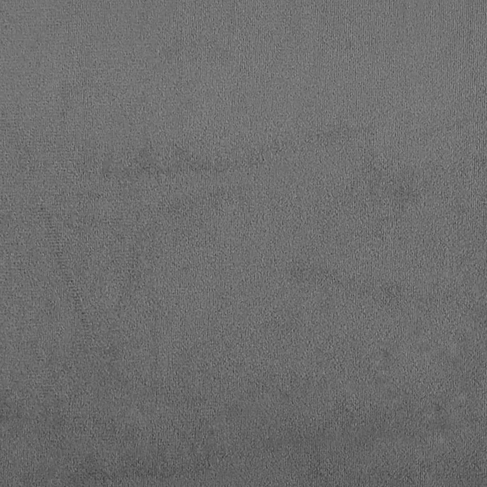 Petromila 3místná pohovka tmavě šedá 180 cm tkanina z mikrovlákna