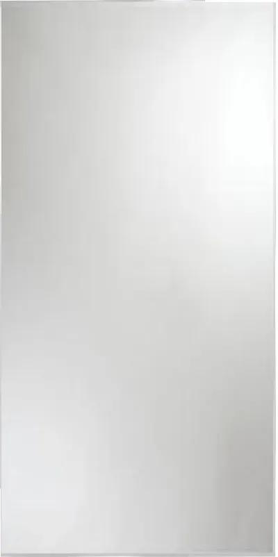 Amirro Zrcadlo na chodbu zeď do koupelny předsíně nalepovací s ozdobnou hranou GLOSSY 70 x 140 cm se strmou fazetou 713-083