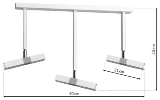 LED Bodové svítidlo CASTRO 3xG9/7W/230V