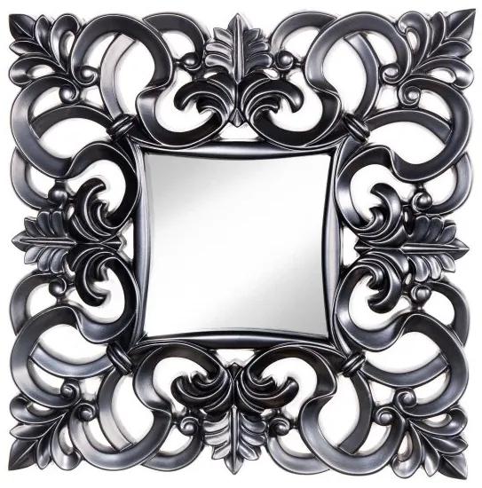 Závěsné zrcadlo ALAS Dekorhome Černá