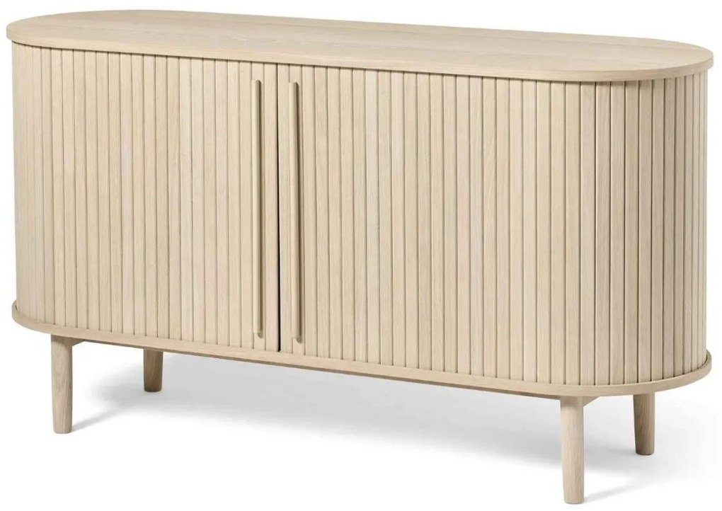 Designová komoda Palomino 140 cm bílý dub