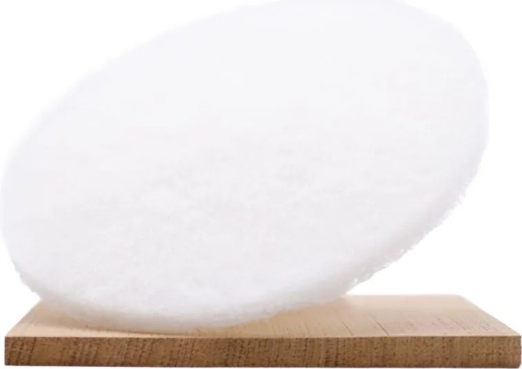 Rubio Monocoat | Bílý aplikační pad – pro stírání oleje a finální leštění ø 150x10 mm Průměr: 150mm