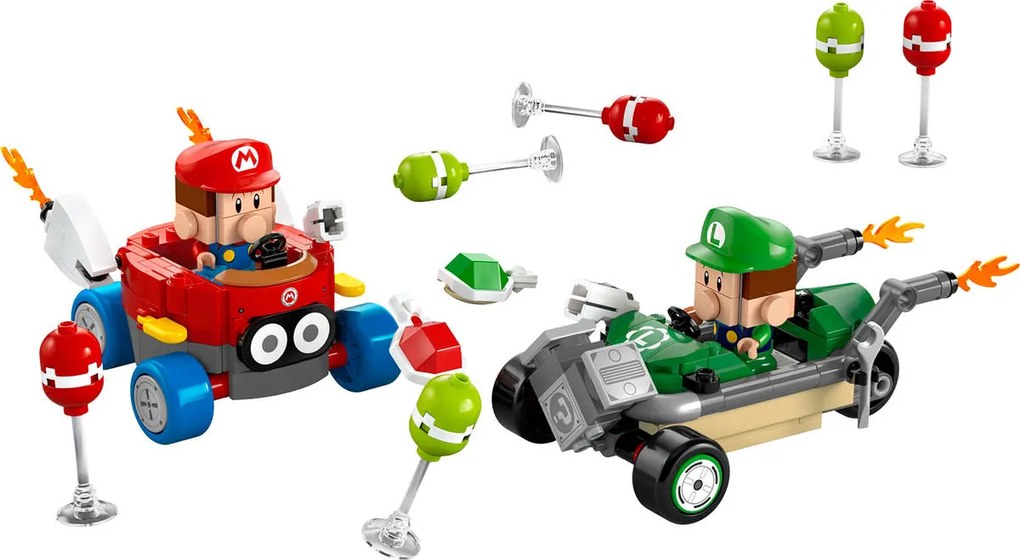 LEGO SUPER MARIO Mario Kart Baby Mario vs. Baby Luigi 72034 STAVEBNICE 2272034