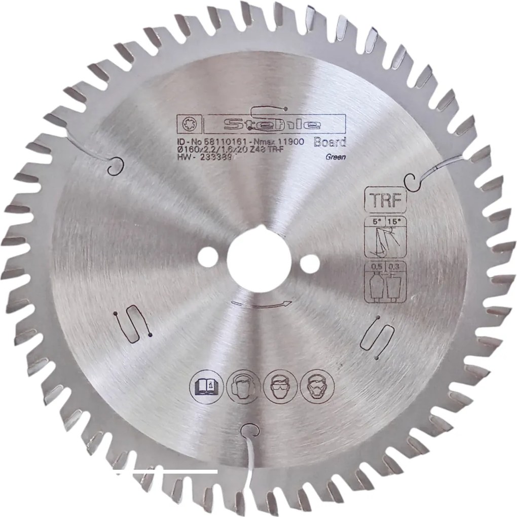 Stehle | Pilový kotouč na lamináty ø 160/20 mm Z48 TFZ/TCG