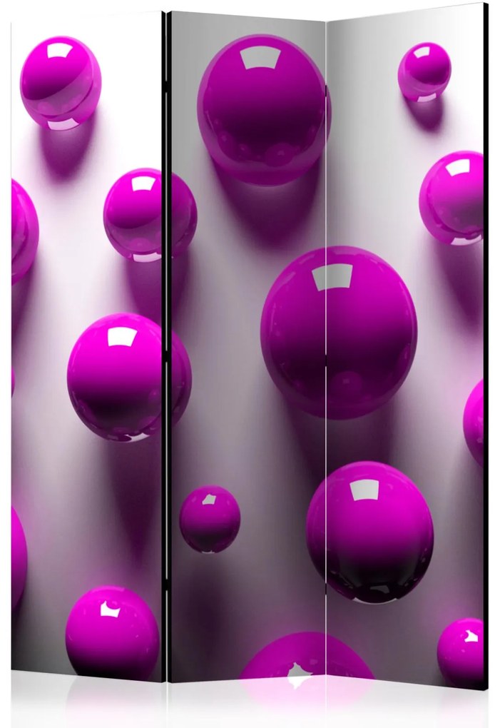 Paraván - Purple Balls [Room Dividers] 135x172