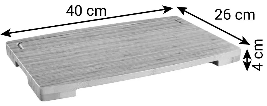 TESCOMA Krájecí deska AZZA 40 x 26 cm