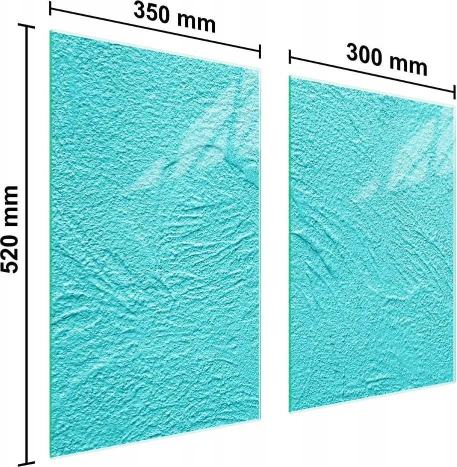Skleněná Ochranná Deska Do Kuchyně 65x52 Břidlice