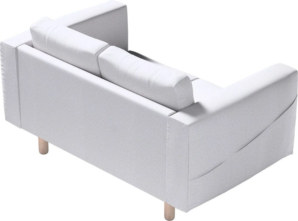 Potah na pohovku IKEA Norsborg 2-místná barva šedá látka pletený vzor