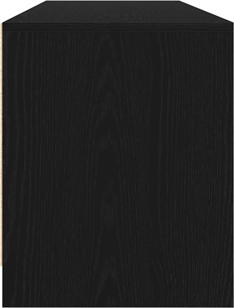 TV skříňka Černý dub 188,5x41x50 cm kompozitní dřevo 3328418