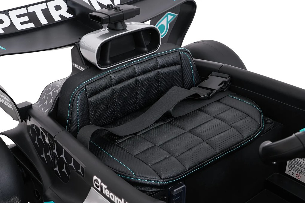 Ramiz Formule AMG Petronas F1 elektrické autíčko pro děti černé na dálkové ovládání + ovladač R/C