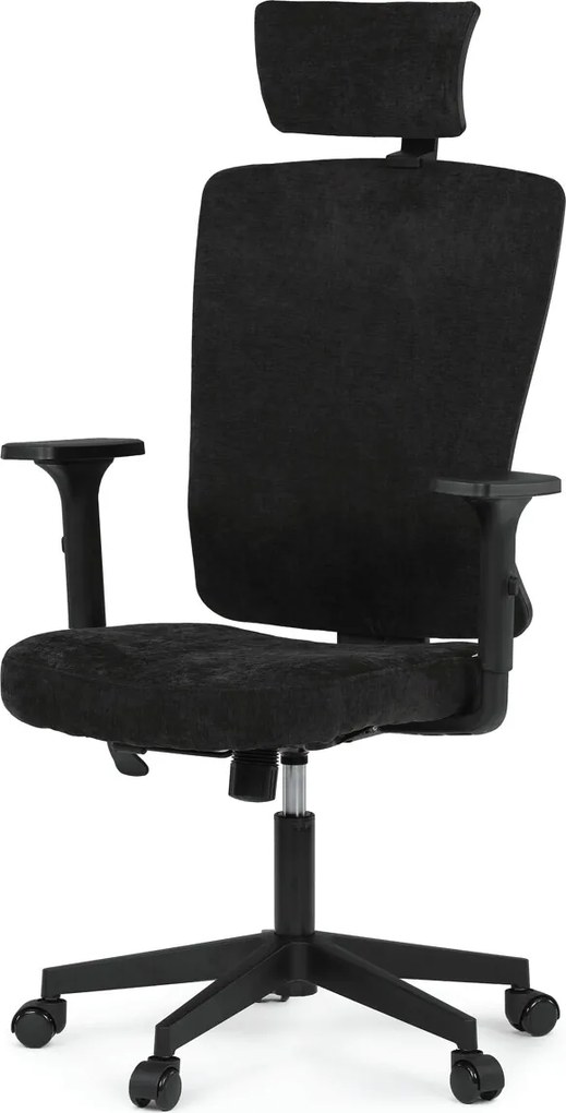 Ergonomická kancelářská židle ARLO - černá látka