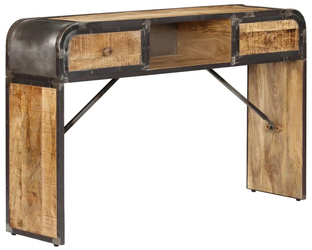 Příborník 120 x 30 x 75 cm masivní mangovníkové dřevo 247805