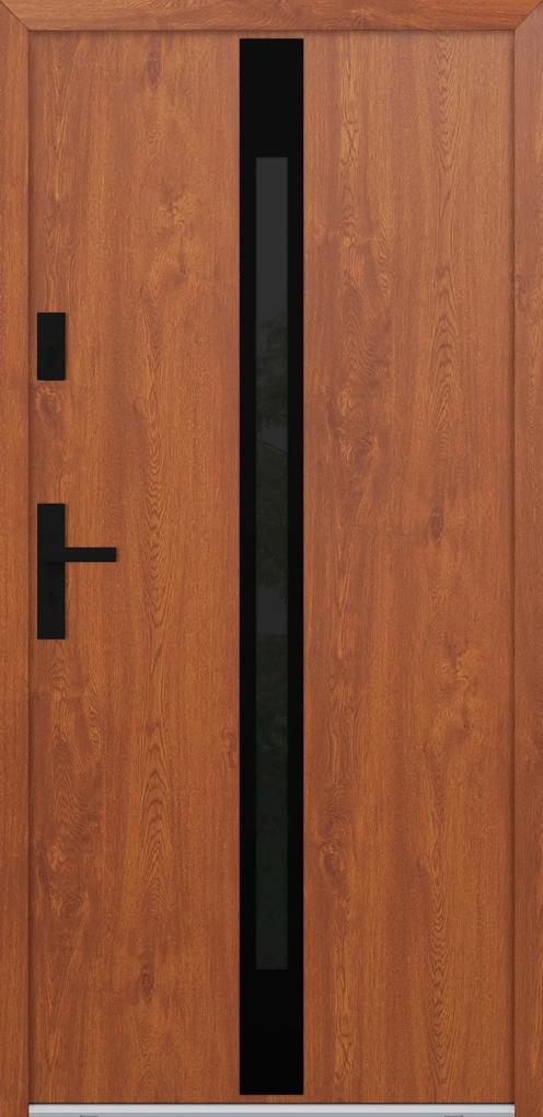 FM Turen - Feldmann & Mayer FM turen ATU68 M25 - blackline Orientace dveří: Levé, otevírání dovnitř, Dekor: Antracit, Standardní rozměr dveří včetně rámu: 100 cm x 200 cm - vnější rozměr rámu