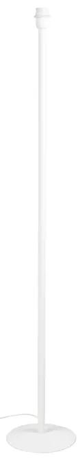 Klasická stojací lampa bílá bez stínidla - Simplo