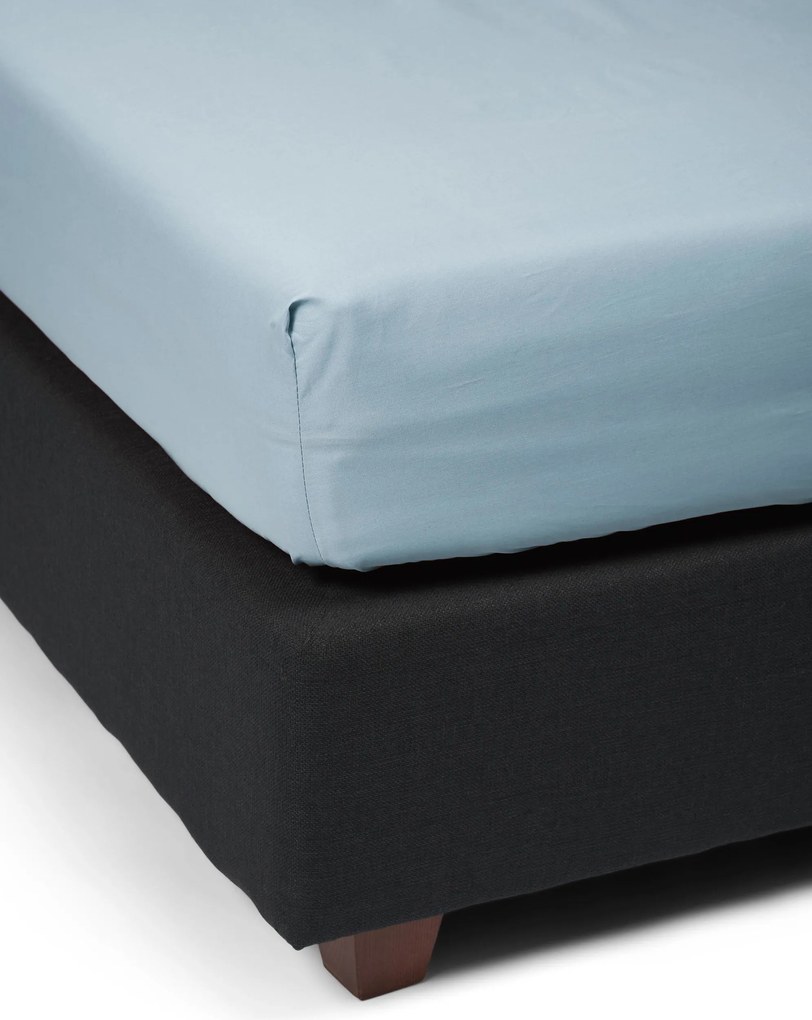 Prostěradlo s gumou Premium Percale 80 x 200 cm bílé