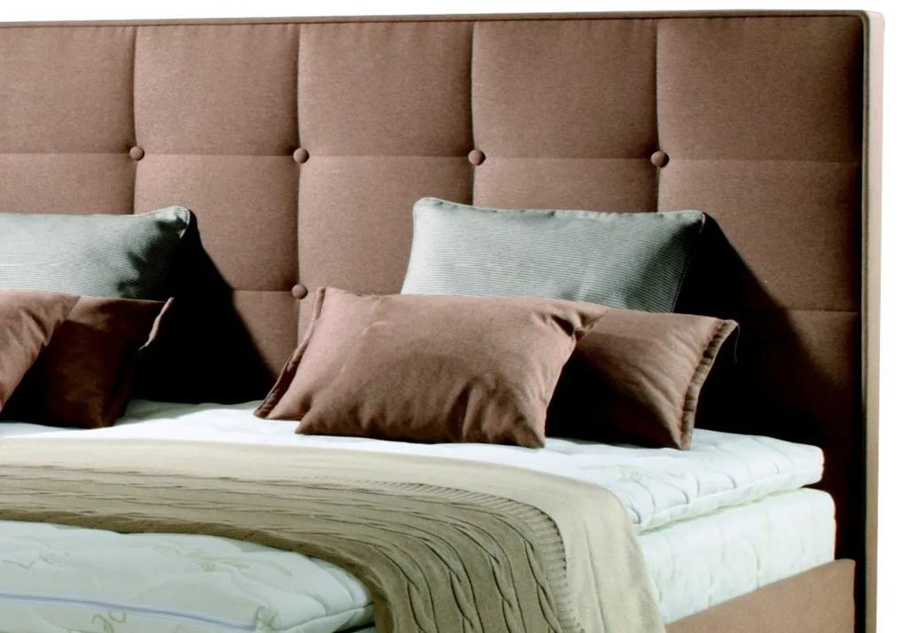 NEW DESIGN postele Americká boxspring postel Murano s úložným prostorem, 180×200 cm Velikost postele: 180 × 200 cm