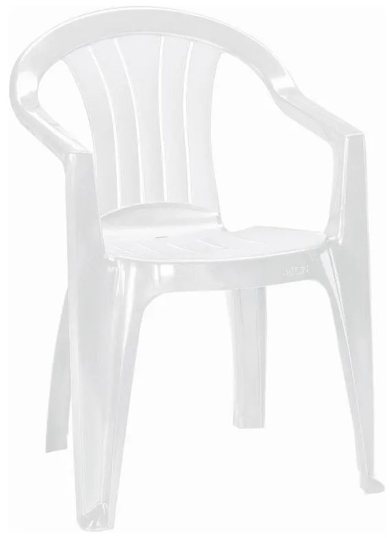 Plastová židle Keter Sicilia Bílá