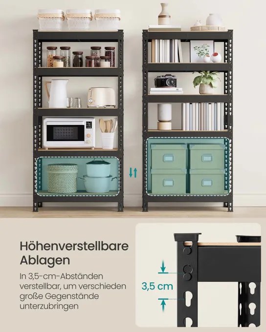 Regál 75x30x150 cm GLR300B11