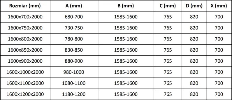 Mexen Velar, sprchový kout s posuvnými dveřmi 160(dveře) x 80(stěna) cm, 8mm čiré sklo, černá matná, 871-160-080-01-70