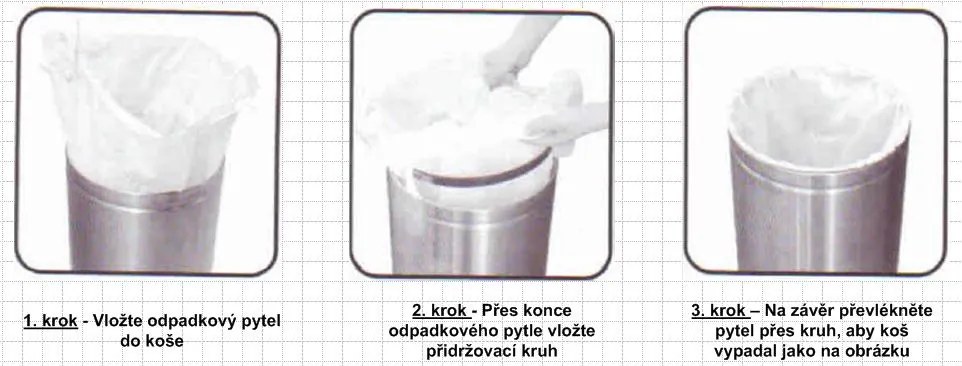 Bezdoteku Odpadkový koš bezdotykový SORTY 56 L