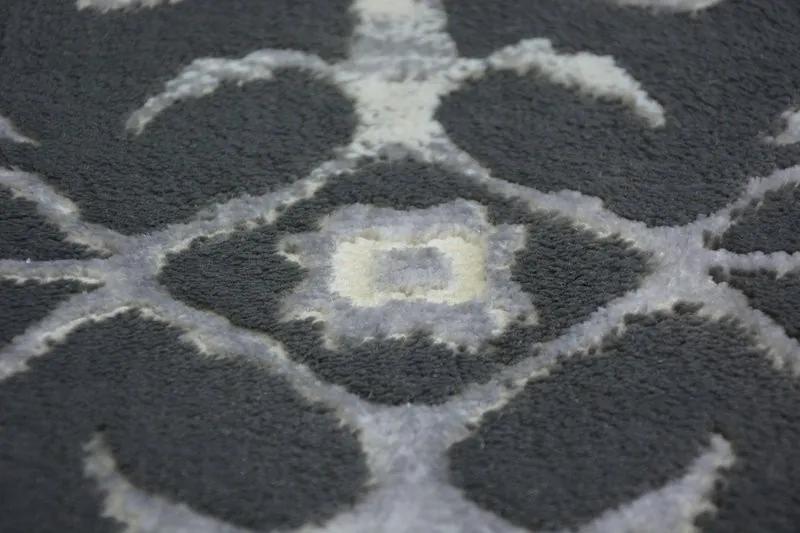 Kusový koberec VOGUE 584 tmavošedý