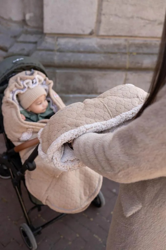 LODGER Rukávník Warmer Folklore Fleece Elm