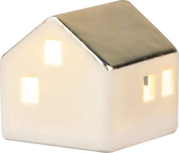 Led lucerna Raeder domek s kovovou střechou 5 cm