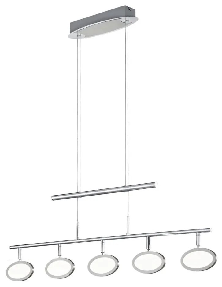 Trio - LED Lustr na lanku DUELLANT 5xLED/4,3W/230V