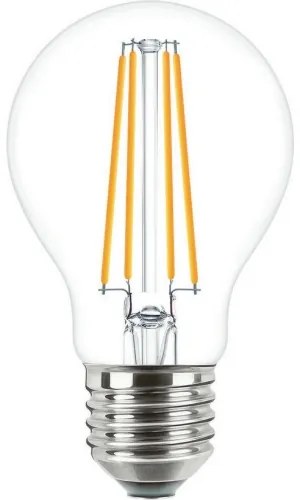 LED žárovka E27 Philips Classic Filament A60 7W (60W) teplá bílá (2700K)
