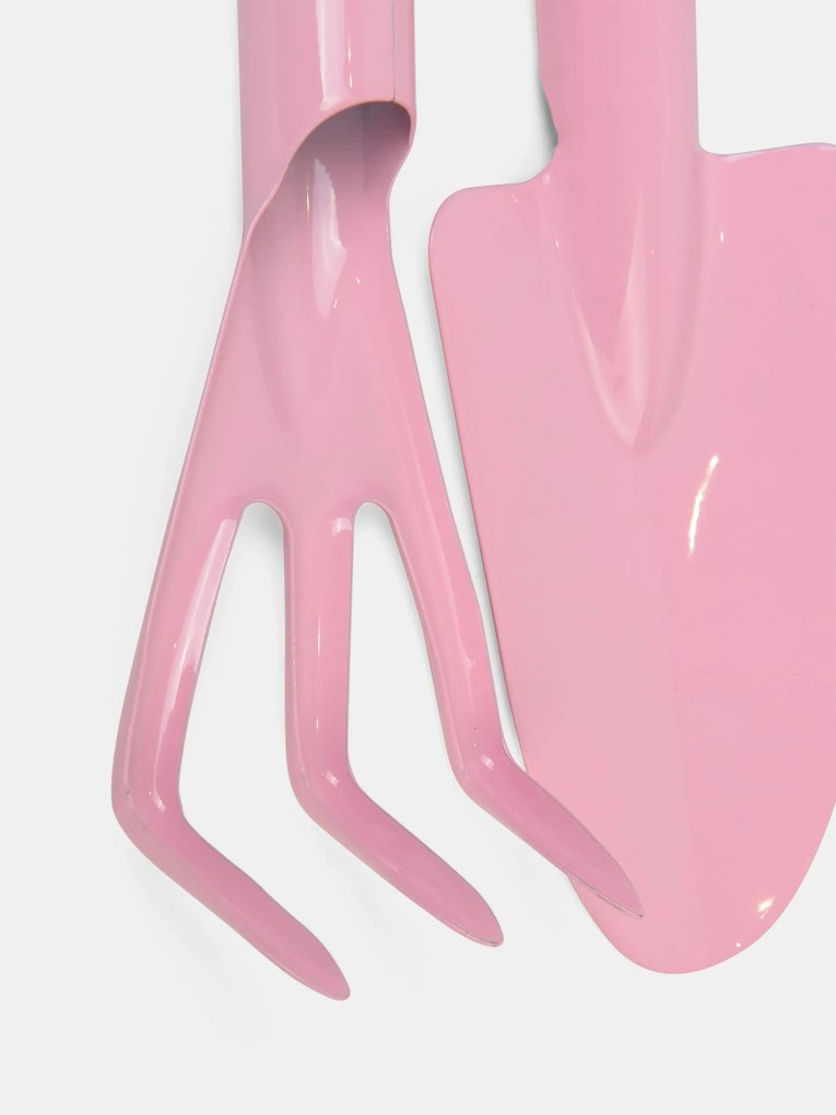 Sinsay - Sada: lopatka a hrábě 2 pack - růžová