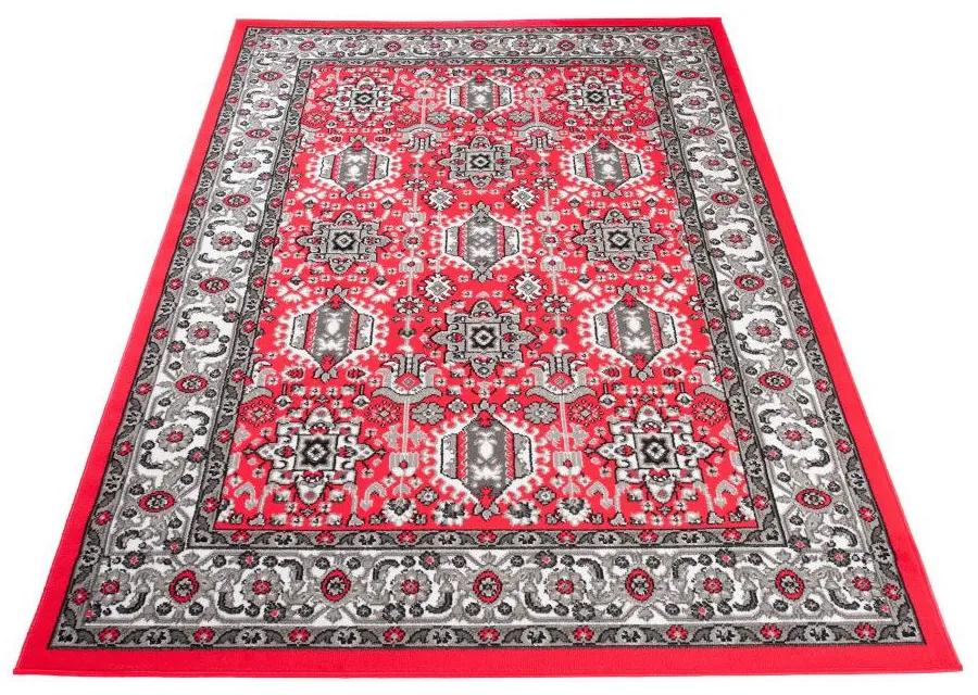 Kusový koberec PP Mosel červenošedý 80x150cm