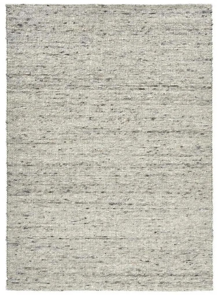 XXXLutz RUČNĚ TKANÝ KOBEREC, 250/290 cm, šedá, černá Linea Natura - Vlněné koberce - 003166013676