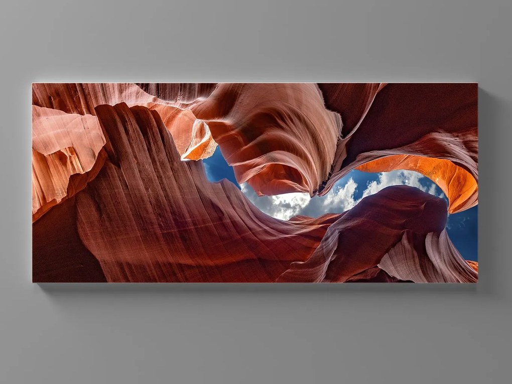 XXL obraz abstraktní kaňon v arizoně Rozměr: 250 x 125 cm