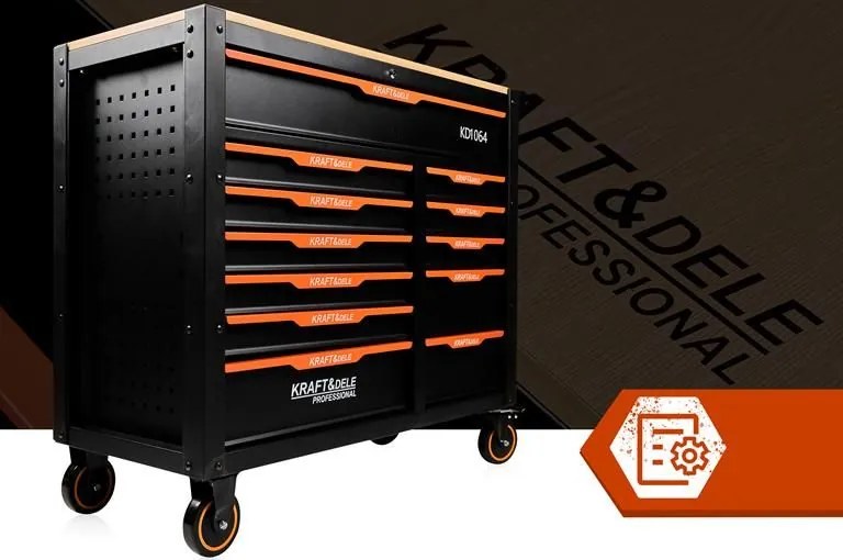 Kraft&Dele Prázdná nářaďová skříň KD1064 KD1064