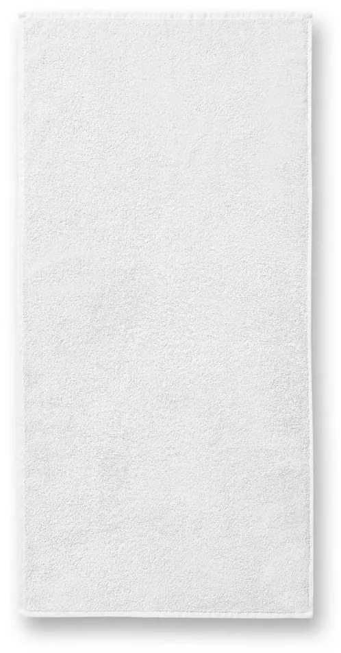 MALFINI Osuška bez bordury Terry Bath Towel - Bílá | 70 x 140 cm