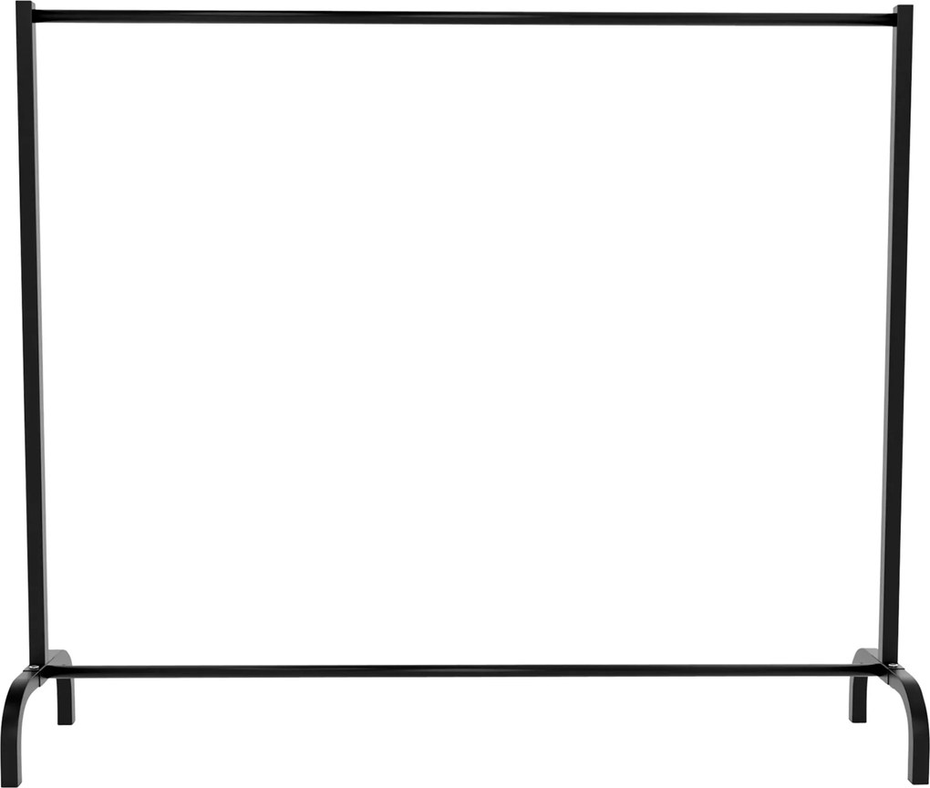 Stojan na oblečení Lara 150x38x120 – černá