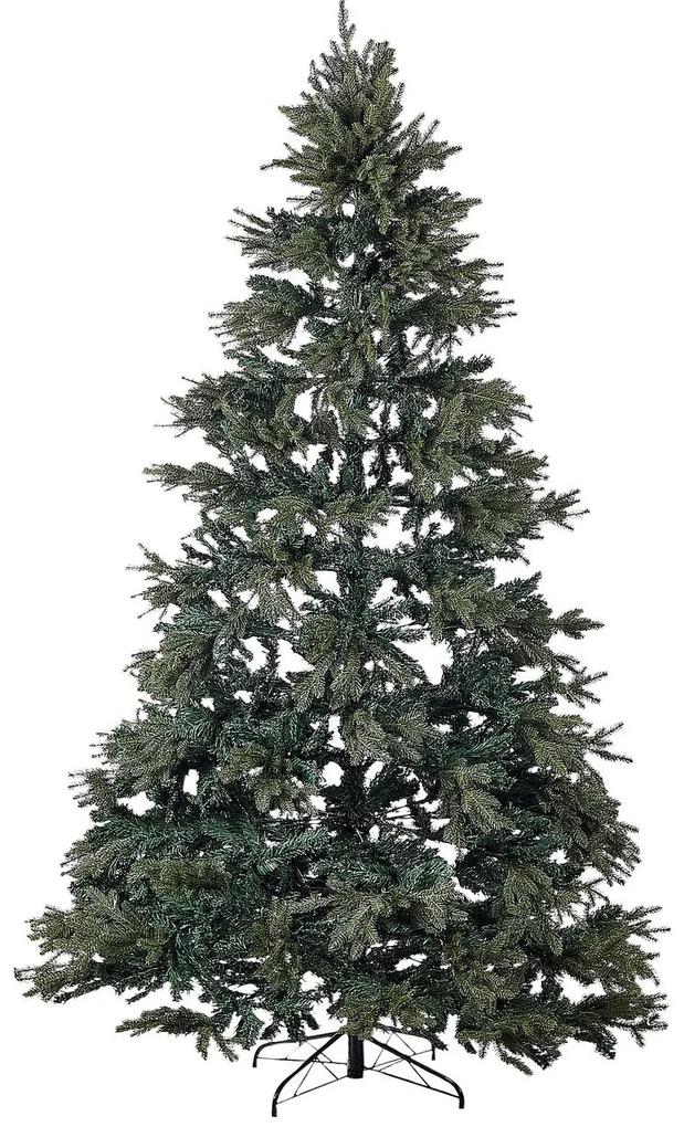 Umělý vánoční stromeček 240 cm bílý HUXLEY Beliani
