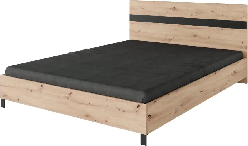 Dvoulůžková postel s roštem MALEN