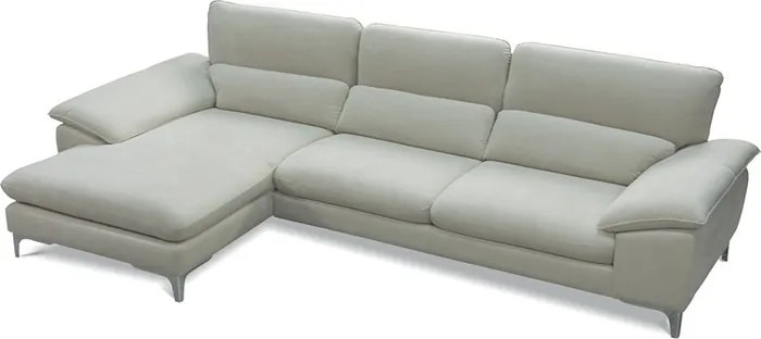 Pregio Italia sofa&relax Moderní rohová sedací souprava TOUCH Provedení: 2-místná MAXI +lehátko, Vzorník látek: tekno fibra 02 linen