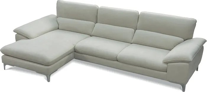 Pregio Italia sofa&relax Moderní rohová sedací souprava TOUCH Provedení: 3 místná + lehátko, Vzorník látek: tekno fibra 05 cork